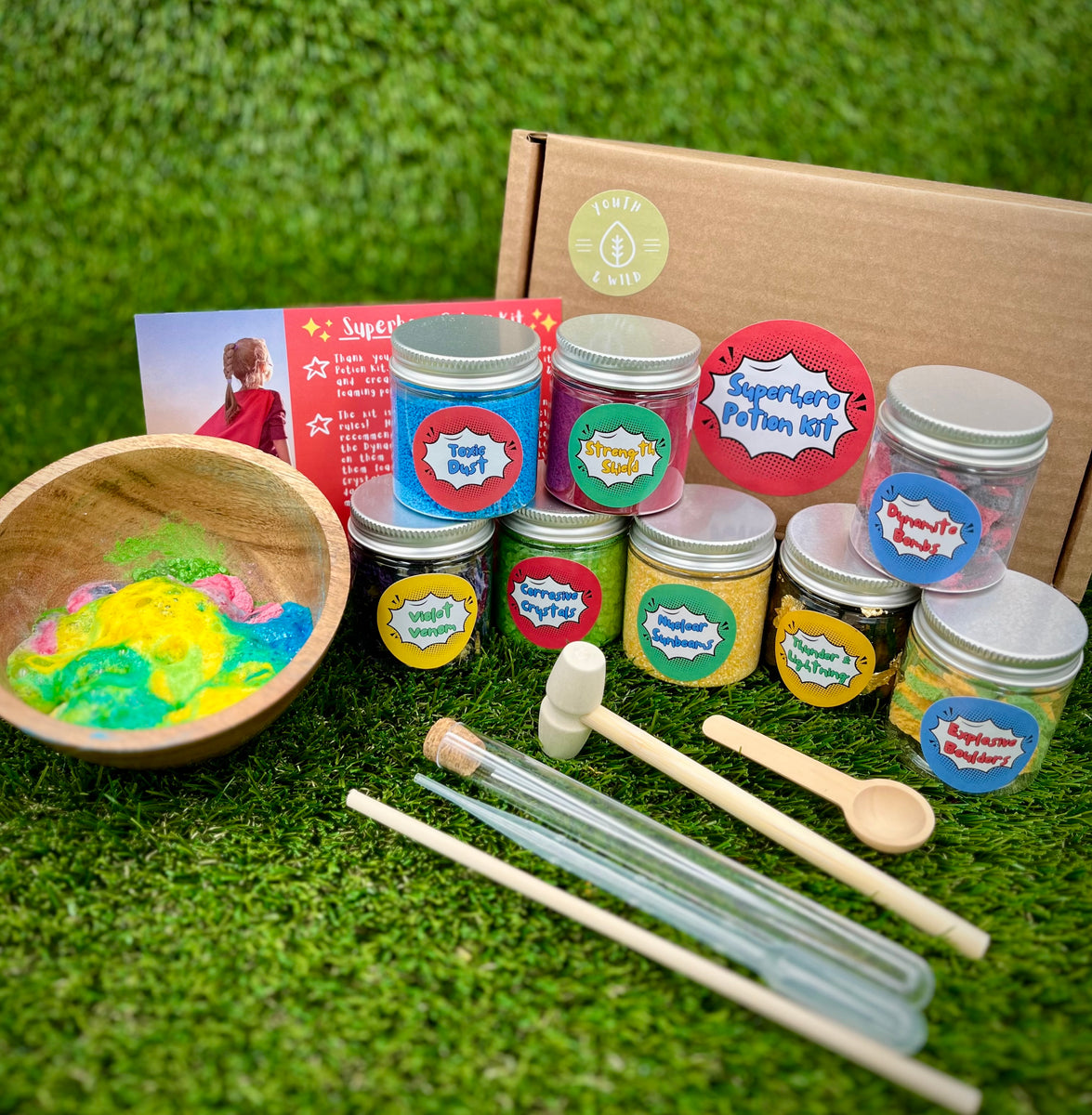 PREMIUM Superhero Potion Kit – Youth and Wild Ltd